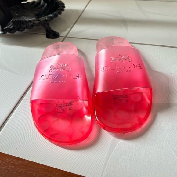 Coach | Shoes | Coach Slides | Poshmark